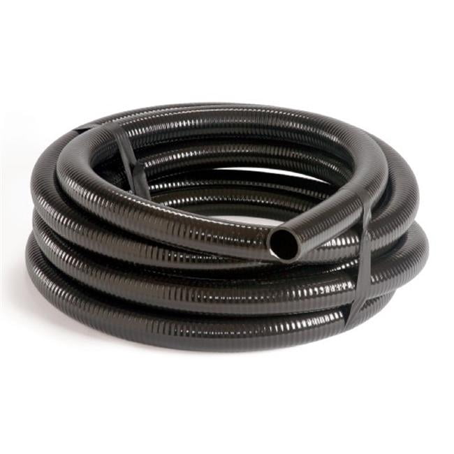 Atlantic Water Gardens FH225 PVC Black Flex Pipe 2 Inch x 25 Feet ...