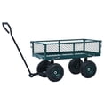 vidaXL Garden Hand Trolley Green 551.2 lb - Walmart.com
