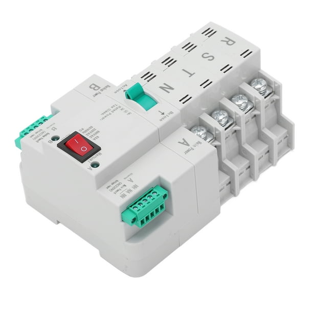 Dual Power Automatic Transfer Switch, Flame Retardant Din Rail Type ...