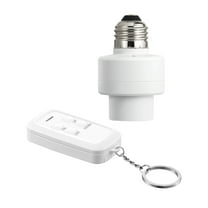 Dewenwils E26 E27 Remote Control Light Bulb Socket, Wireless Light ...