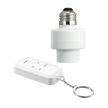 DEWENWILS Remote Control Light Socket, Bulb Adapter, Wireless Switch ...