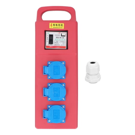 Portable Power Distribution Box,Portable Socket Box 3 Power Socket Box ...