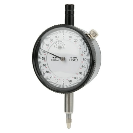 Dial Indicator, 0-1mm Measuring Range Dial Gauge, Easy Reading 58mm ...