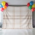 Brown Beige Plaid Backdrops for Photography, Farmhouse Buffalo ...