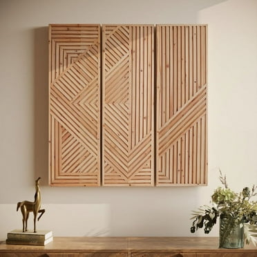 Elodie Modern Contemporary Wood Wall Panels - Walmart.com