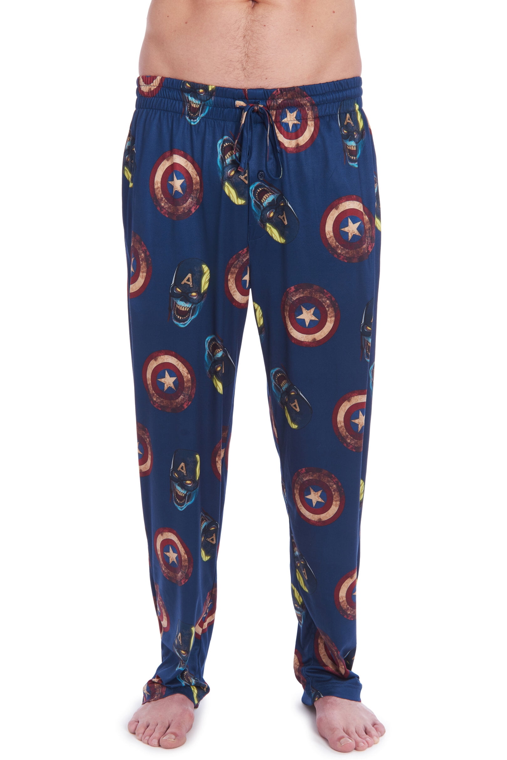 Marvel What If Captain America Zombie Mens Pajama Pants Adult - Walmart.com