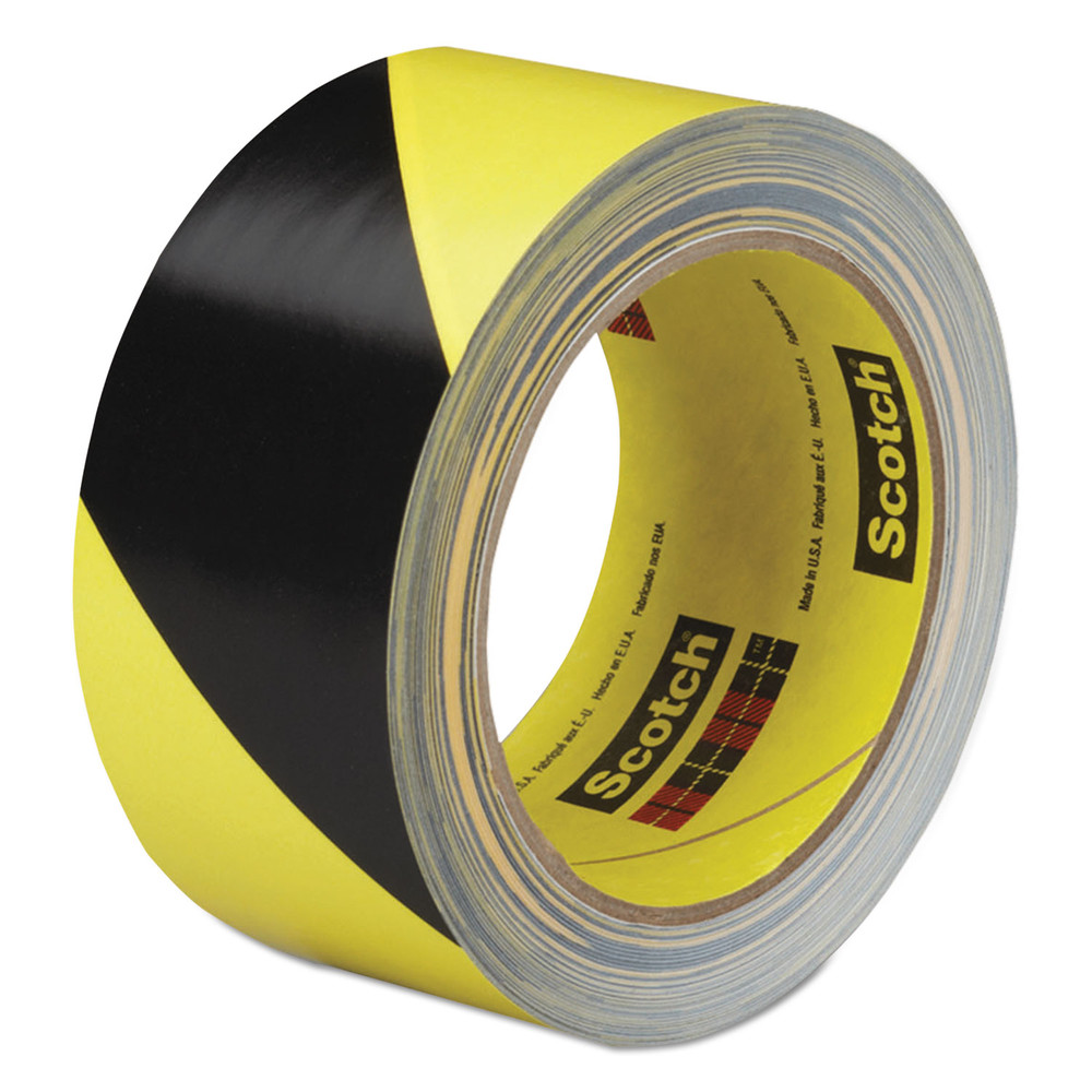 3M 5702 2 in. x 108 ft. Safety Stripe Tape - Black/Yellow - Walmart.com