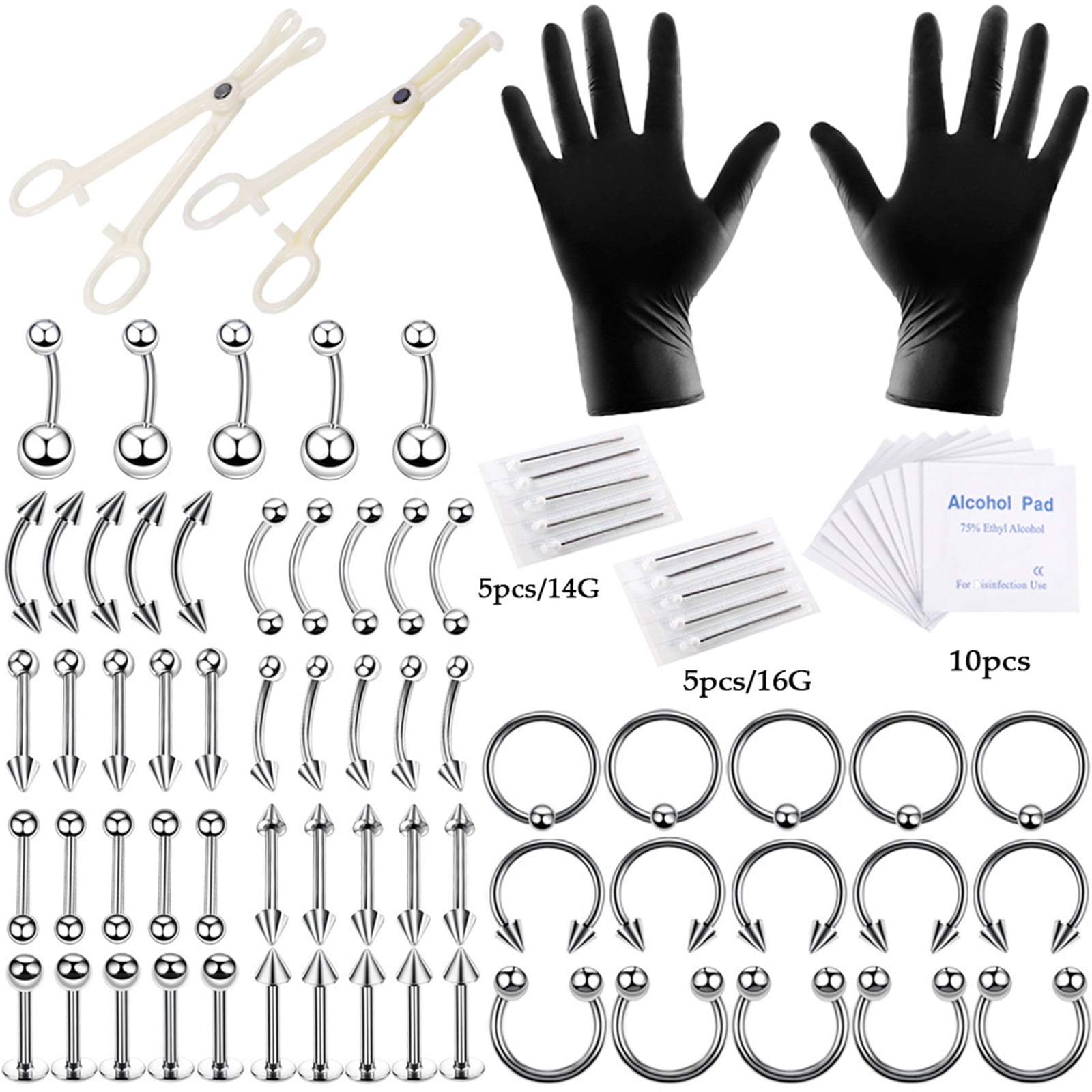 Click here for Mistaha Piercing Tool Kit With Nose  Ear  Belly Bu... prices