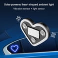 Car Solar Window Heart-Shaped Light Atmosphere Automotive Triangle ...