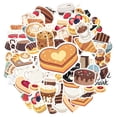 35pcs-50pcs Delicious Stickers Food Graffiti Pastry Stickers Sweet ...