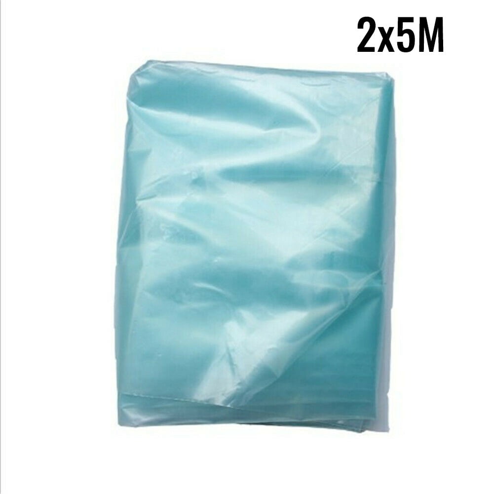 QXKE Clear Blue Greenhouse Polytunnel Cover Film Sheeting-Plastic ...