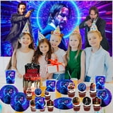 John Wick Party Supplies Decor Decorations Plates Movie Background Cake ...