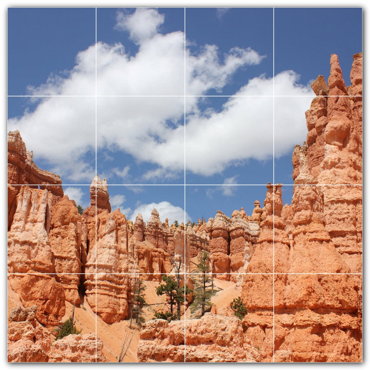 Picture-Tiles.com: Canyon Ceramic Tile Wall Mural WAL500320-44M. 24"W x ...
