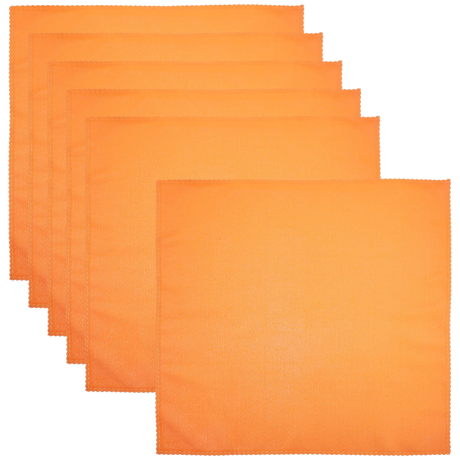 Click here for Verdanverse 6pcs Orange Fabric Table Napkins Soft... prices
