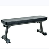 Finer Form Gym Quality Foldable Flat Bench for Multi-Purpose Weight ...