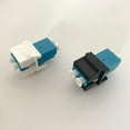 SIEYIO LC Connector Fiber Optic Keystone Jacks Adapter Fiber ...