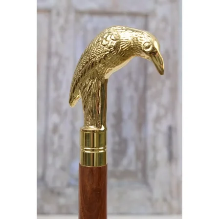 Eagle Head Brass Walking Stick Victorian Handle Unique Designer ...