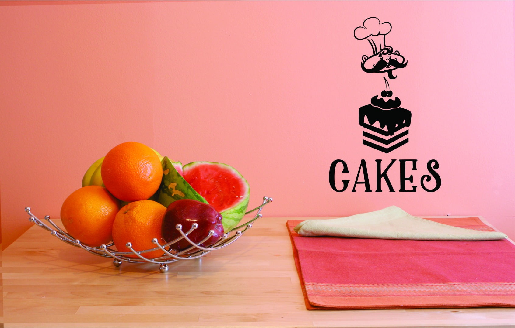 Vinyl Wall Decal Sticker : Cakes Home Decor Picture Art 20 x 40 Inches ...
