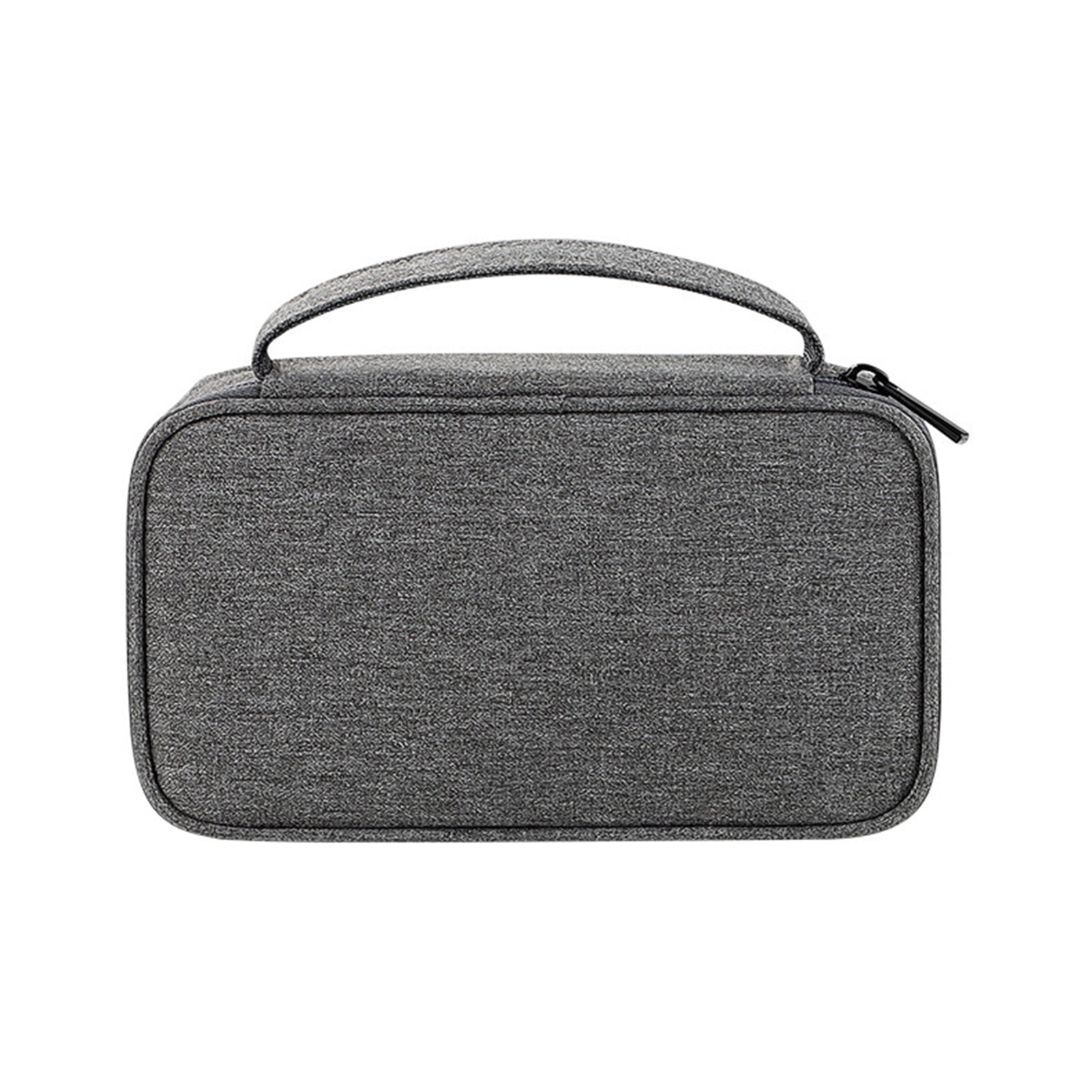 NUZYZ Digital Storage Bag Zipper Closure Mesh Interlayer Detachable ...