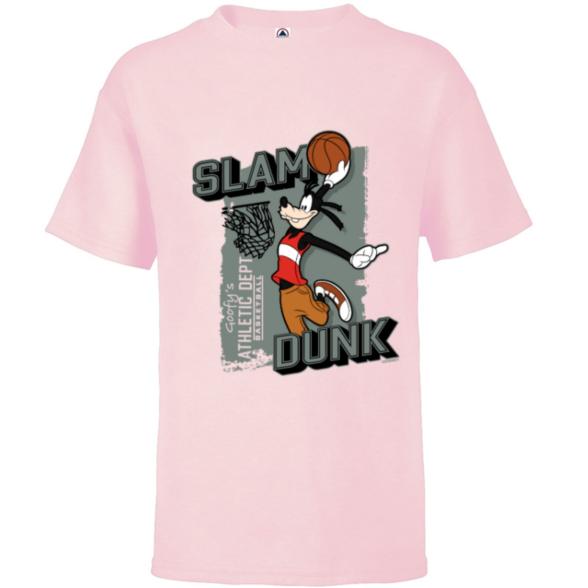 Disney Goofy Sports Basketball Slam Dunk Athletic Dept - Short Sleeve T ...