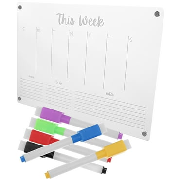 Magnetic Planning Board Chores Planning Board Dry Erase Refrigerator ...