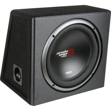 Cerwin-Vega Mobile XE12DV XED Series Dual 12-Inch Subwoofers in Loaded Enclosure - Walmart.com