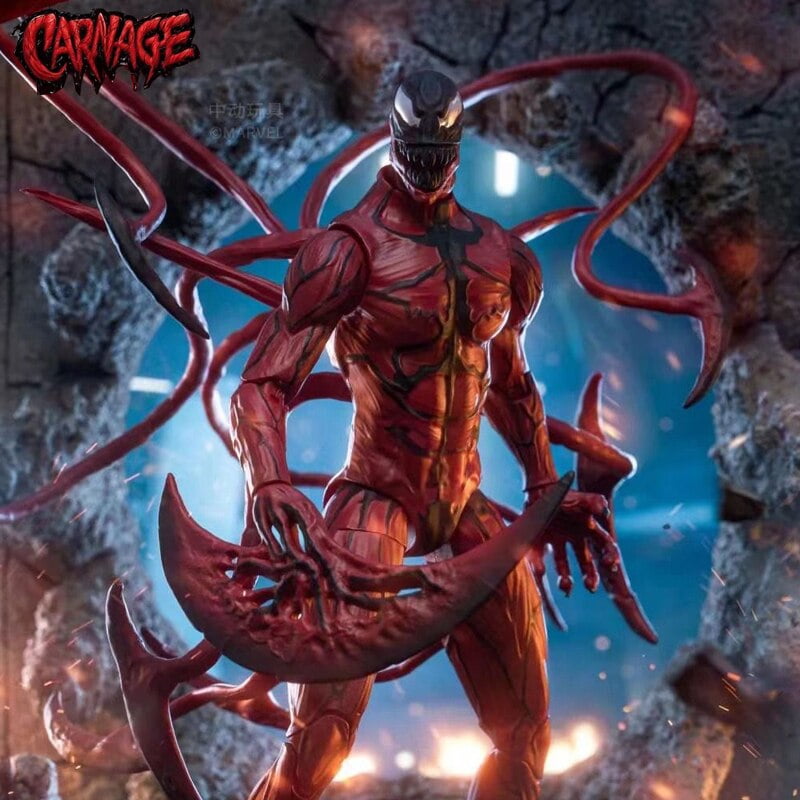 Zd – jouets originaux Venom Carnage 1/10 Marvel legend, personnage de ...