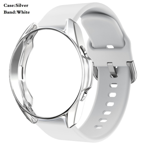 Samsung Galaxy Watch 4 Silicone Watch Band Strap with Free Case( 40mm ...