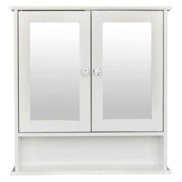 Topcobe Wall Mounted Bath Cabinets, Wall Mount Storage Cabinet, Single ...