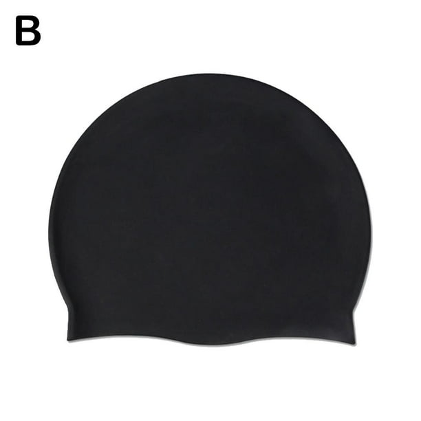 Swimming Hat Men Women Rubber Adult Silicone Waterproof Diving From ...