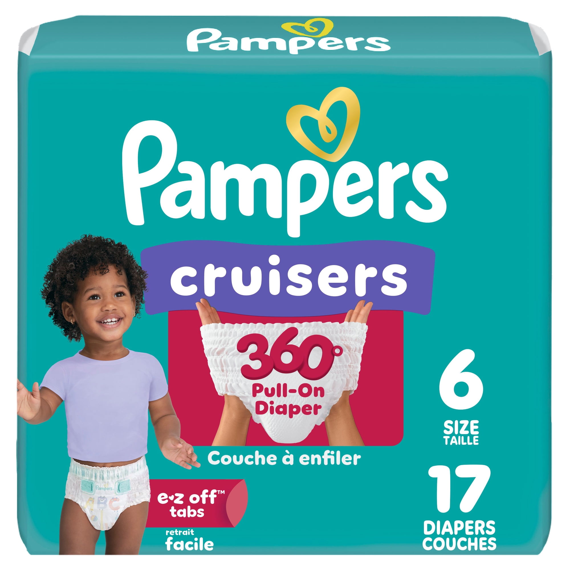 Click here for Pampers Diapers - Cruisers 360° - Size 6  17 Count... prices