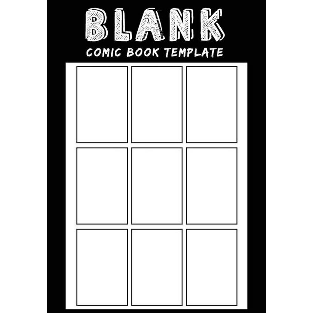 Blank Comic Book Template 108 Pages With 6 Template For Drawing Your blank-comic-book-template-108-pages-with-6-template-for-drawing-your