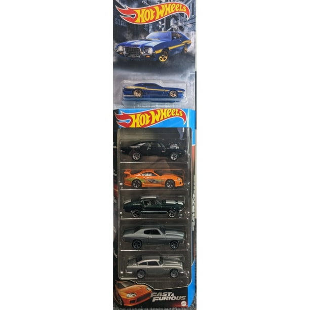 Hot Wheels 5 pack Fast and Furious with Ford Gran Torino - Walmart.com