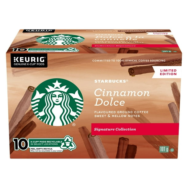 Starbucks Signature Collection Cinnamon Dolce Flavoured Ground Coffee K ...