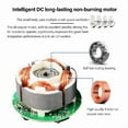 12W Exhaust Fan Home Quiet Inline Duct Fan Industrial Fan Bathroom ...