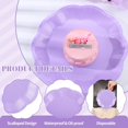 30 Pcs Light Purple Paper Plates, 9 Inch Scalloped Lavender Dessert ...