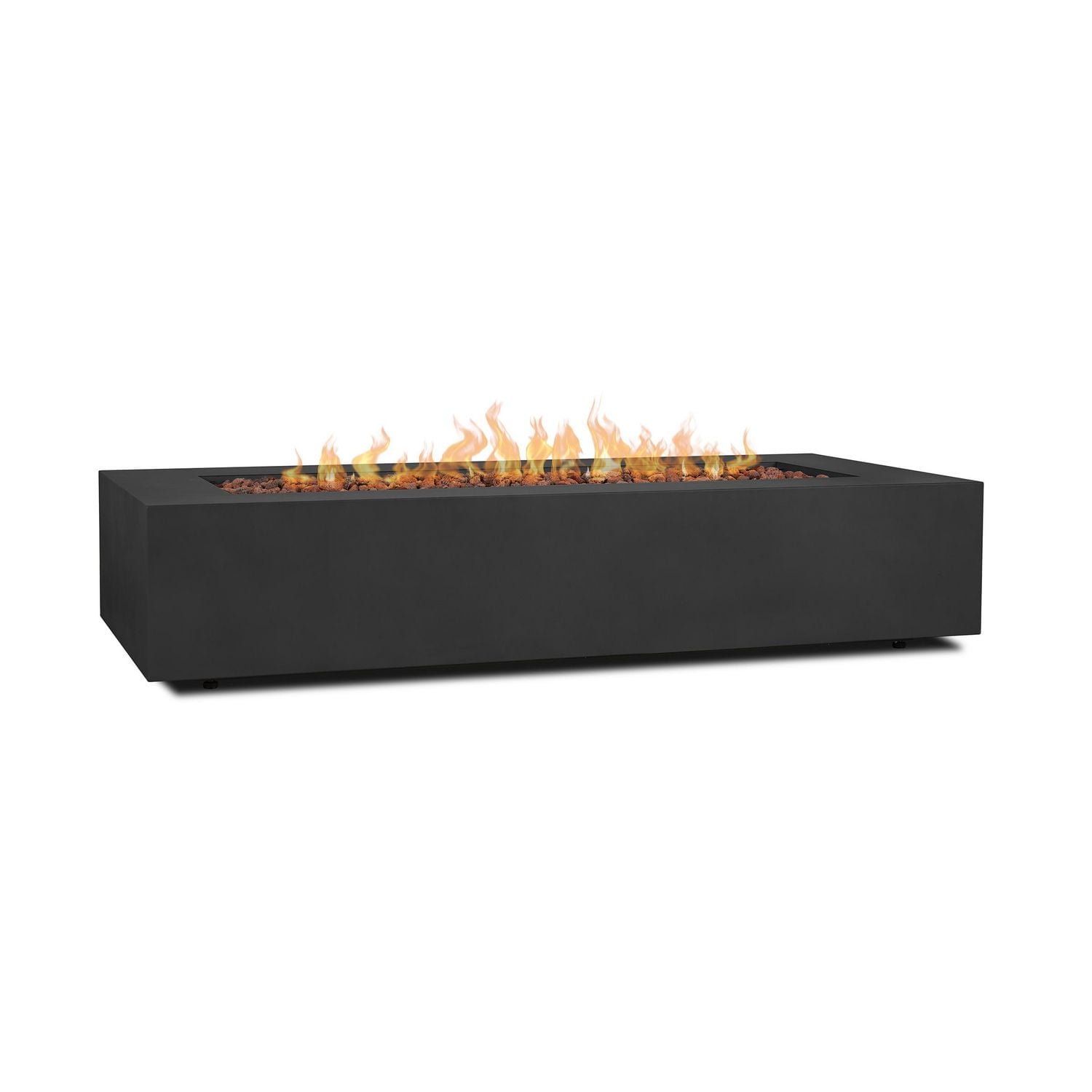 Click here for Real Flame Aegean 70 Rectangle Steel Propane Or Na... prices