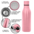 550ml Stainless Steel Small Mouth Insulated Bottle Portable Outdoor ...