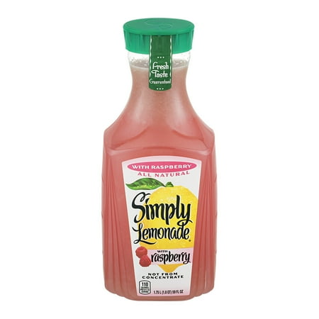 Simply Lemonade with Raspberry All Natural, 59.0 FL OZ - Walmart.com
