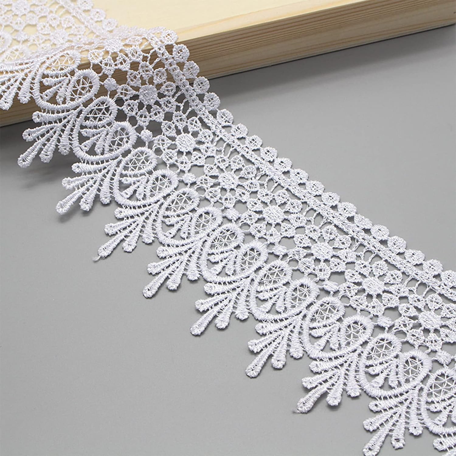 Click here for Hshdldf Lace Edge Trim For Sewing  5 Yards Lace Tr... prices