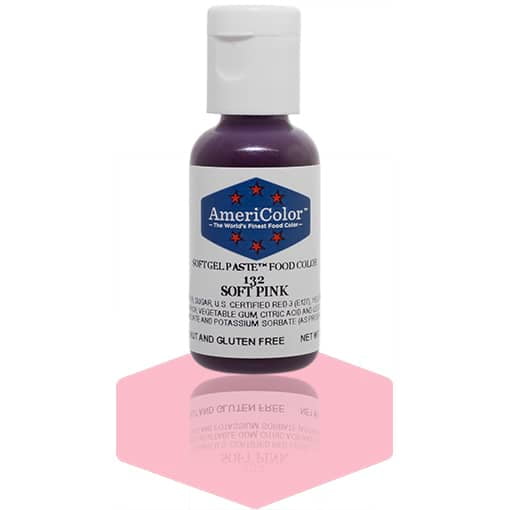 AmeriColor, Soft Gel Paste Food Color, Soft Pink .75 oz - Walmart.com