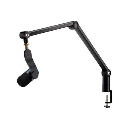 Logitech G Compass Premium Broadcast Boom Arm for Microphone, Black ...