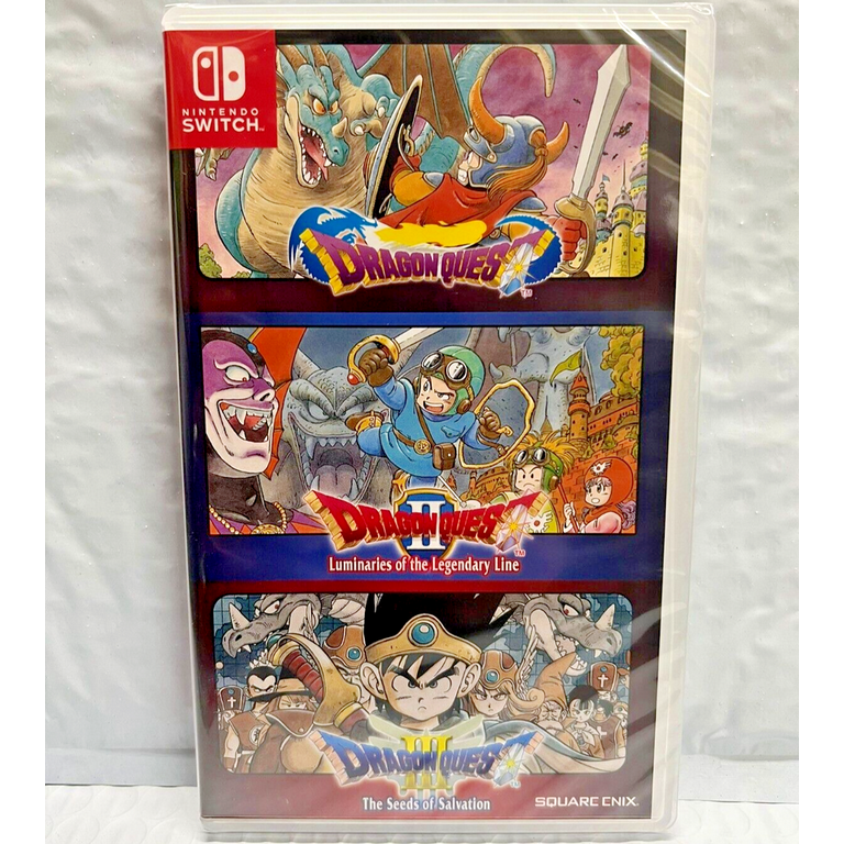 New Game 2019 Action Adventure RPG Dragon Quest 1 2 3 Collection Switch Walmart