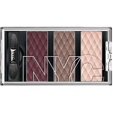 NYC New York Color HD Trio Eye Shadow Palette, Late Night Latte ...