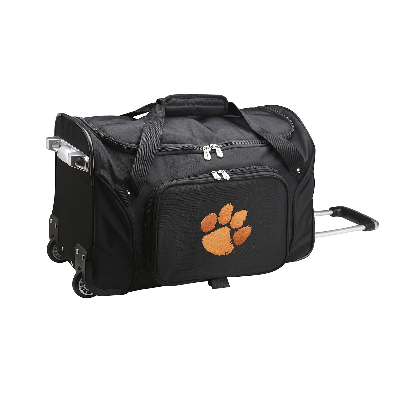 NCAA Clemson Tigers 22 in. Nylon Wheeled Duffel - Walmart.com
