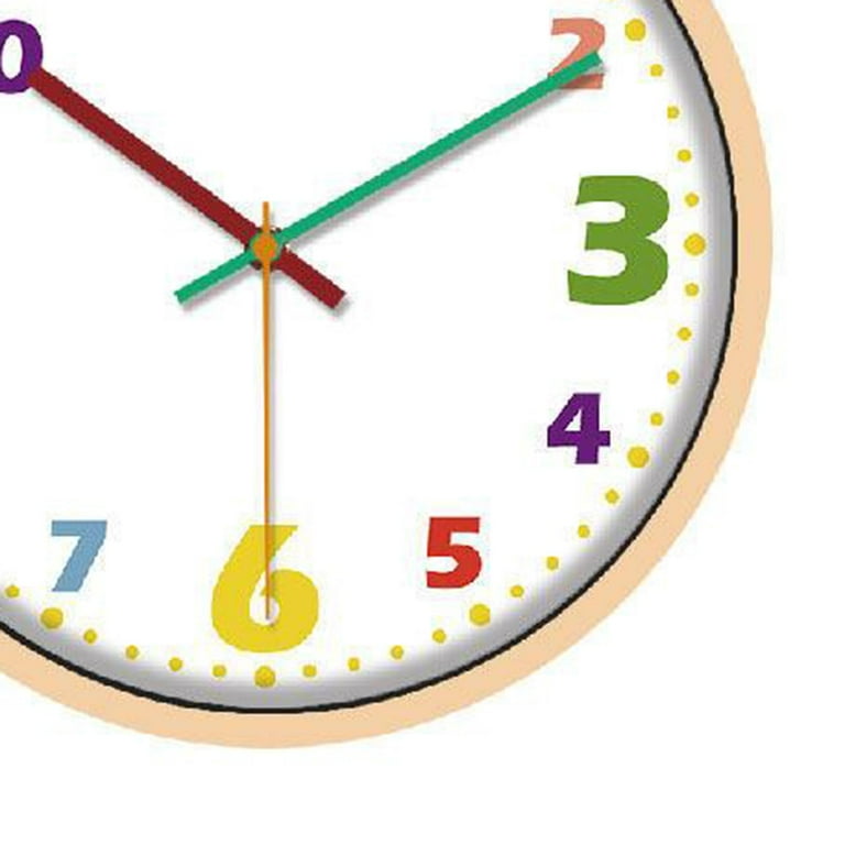 Colorful Clock Clipart