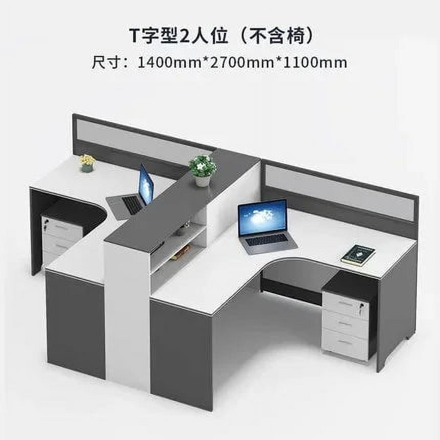 Cassette Modern Office Desk Simplicity Screen Plate Type Employee ...
