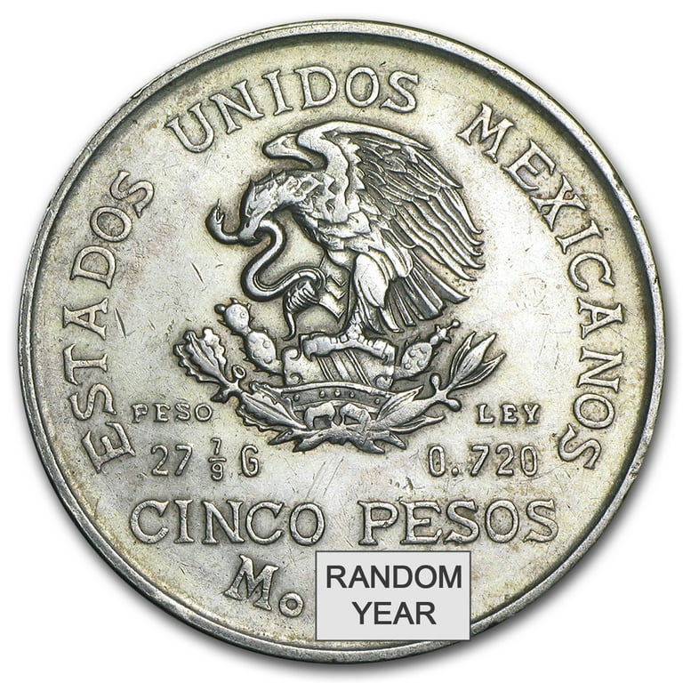 Cinco Pesos Coins