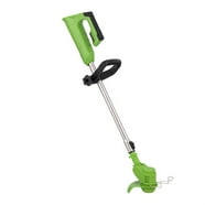 "Earthwise 10"" Cordless Electric 20-Volt Grass and Weed Trimmer, Yard ...