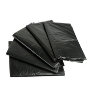 PlasticMill 6 Gallon High Density Clear Garbage Bag,6 MICRON,20x22,100 ...